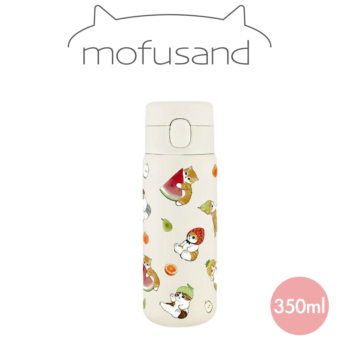 Mofusand 350ML 真空不鏽鋼 One Touch 水壼 | 保溫杯及飯盒 | ElecBoy電器幫