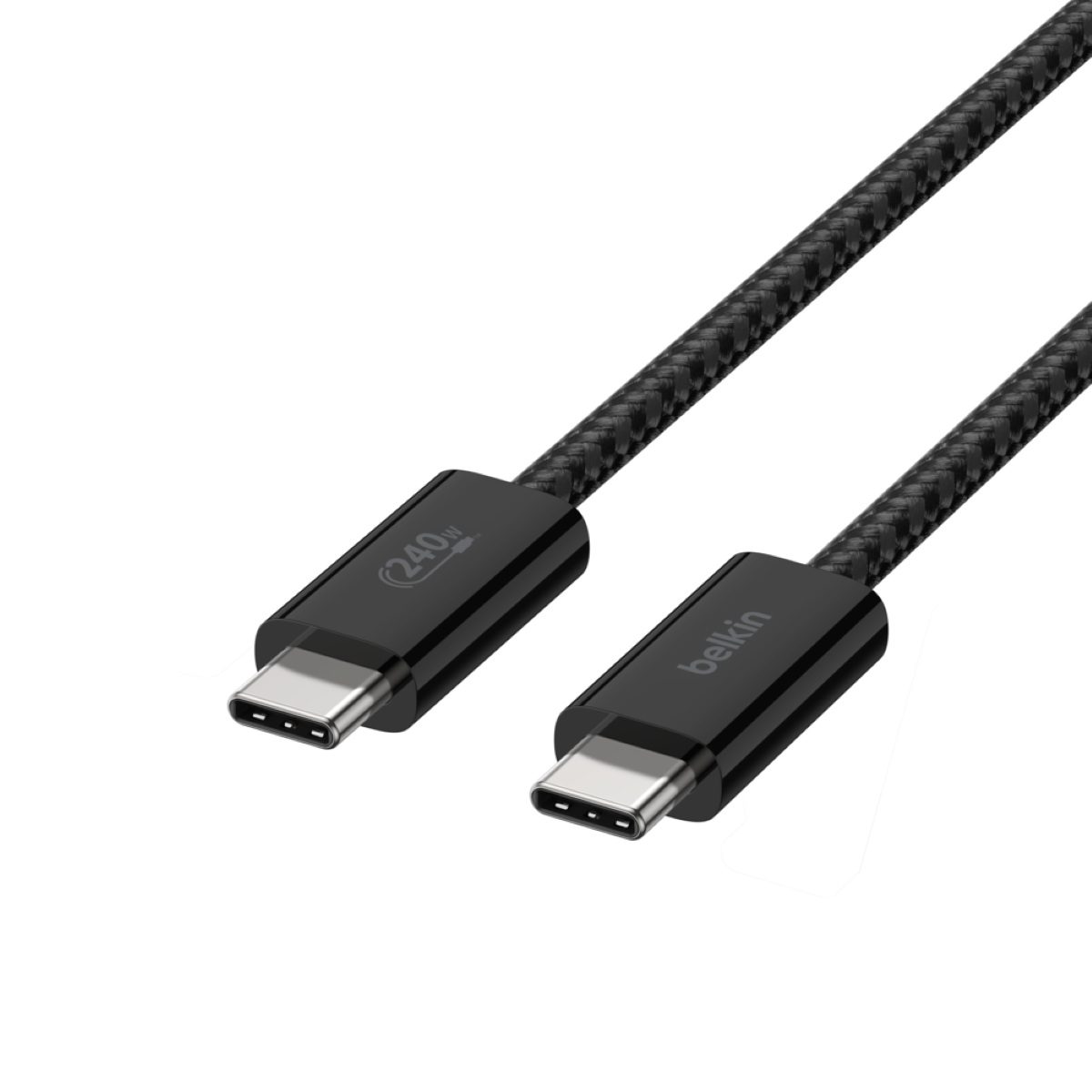 BELKIN BOOSTCHARGE USB-C TO USB-C CABLE 240W ,1.5M ,2PACK (BLACK ...
