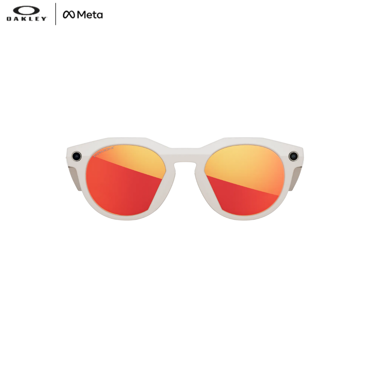 Oakley Meta HSTN High bridge fit Warm Grey Prizm Ruby Standard Smart G ...