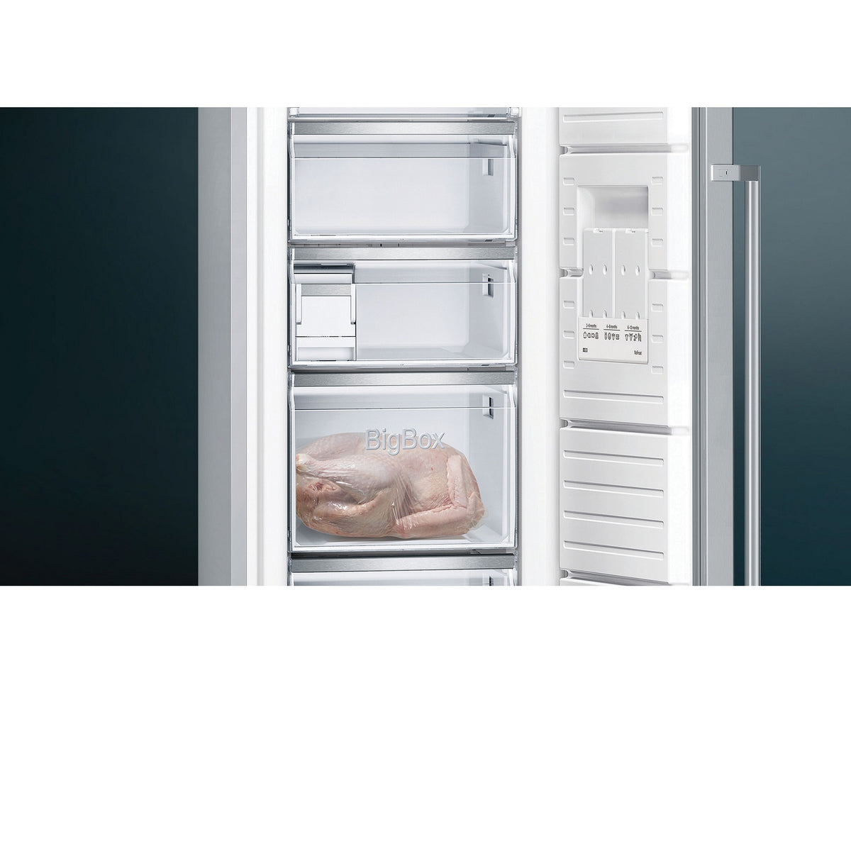 SIEMENS GS36NAIFV iQ500 242L Single Door Freezer Fridge (includes unpa ...