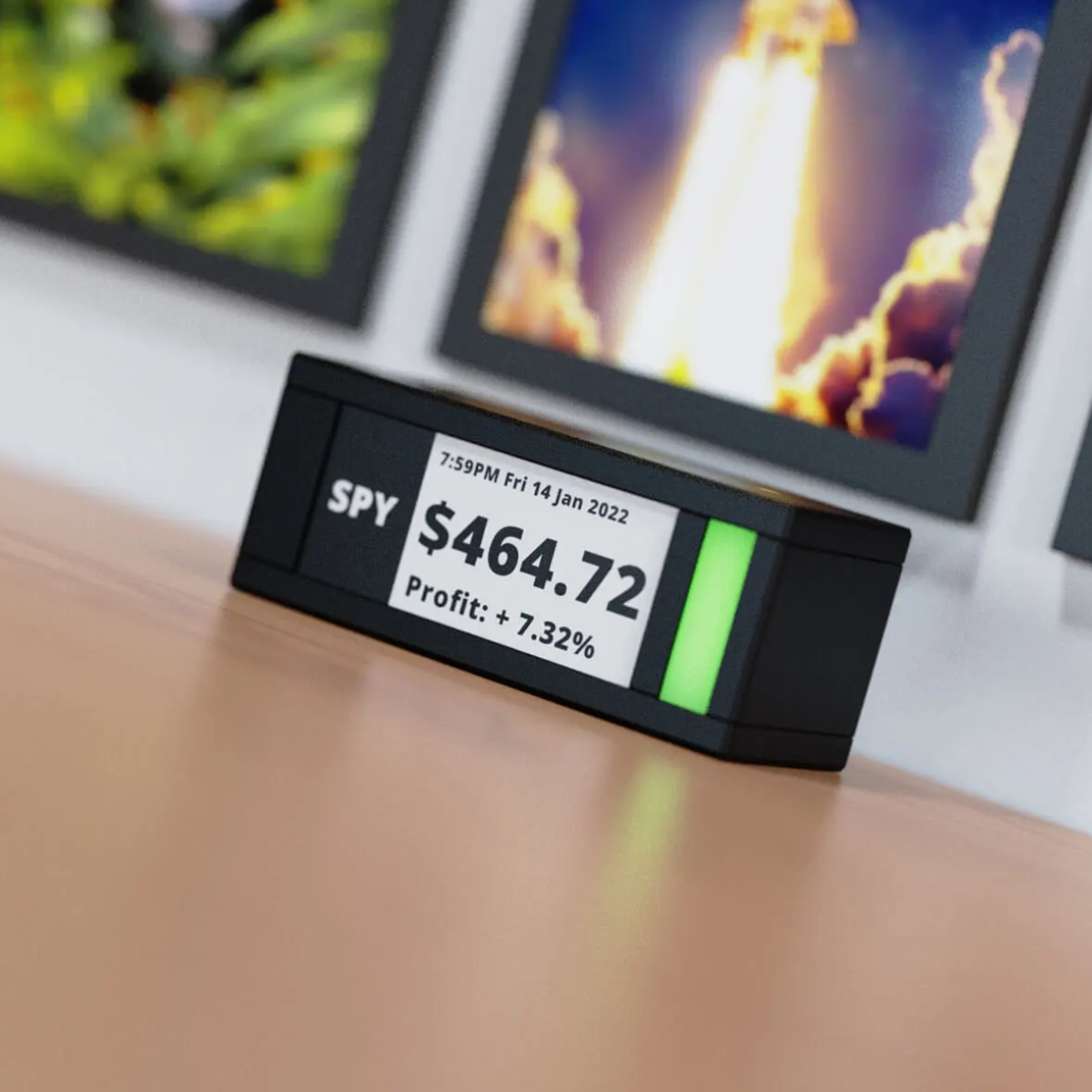TickrMeter E-Ink Stock Ticker | Smart Gadget | ElecBoy