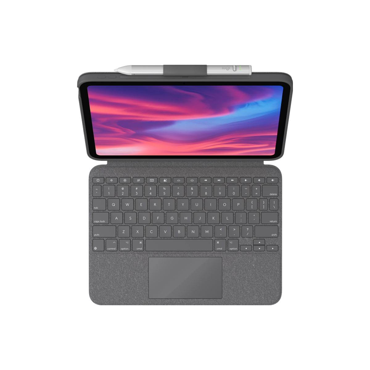 LOGITECH Combo Touch - iPad (A16 2025 or 10th gen 2022) Keyboard Case ...