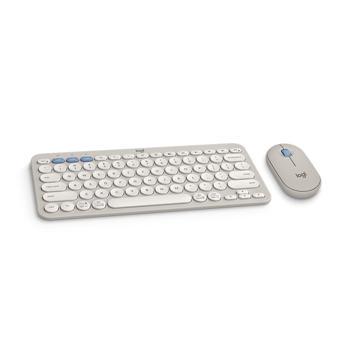 LOGITECH Pebble 2 Combo Cordless Combos (US English) | Keyboard Set ...
