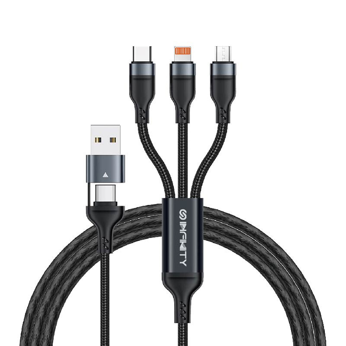 Infinity 3C323 3-in-1 60w Cable 0.6M | Multi Cable | ElecBoy
