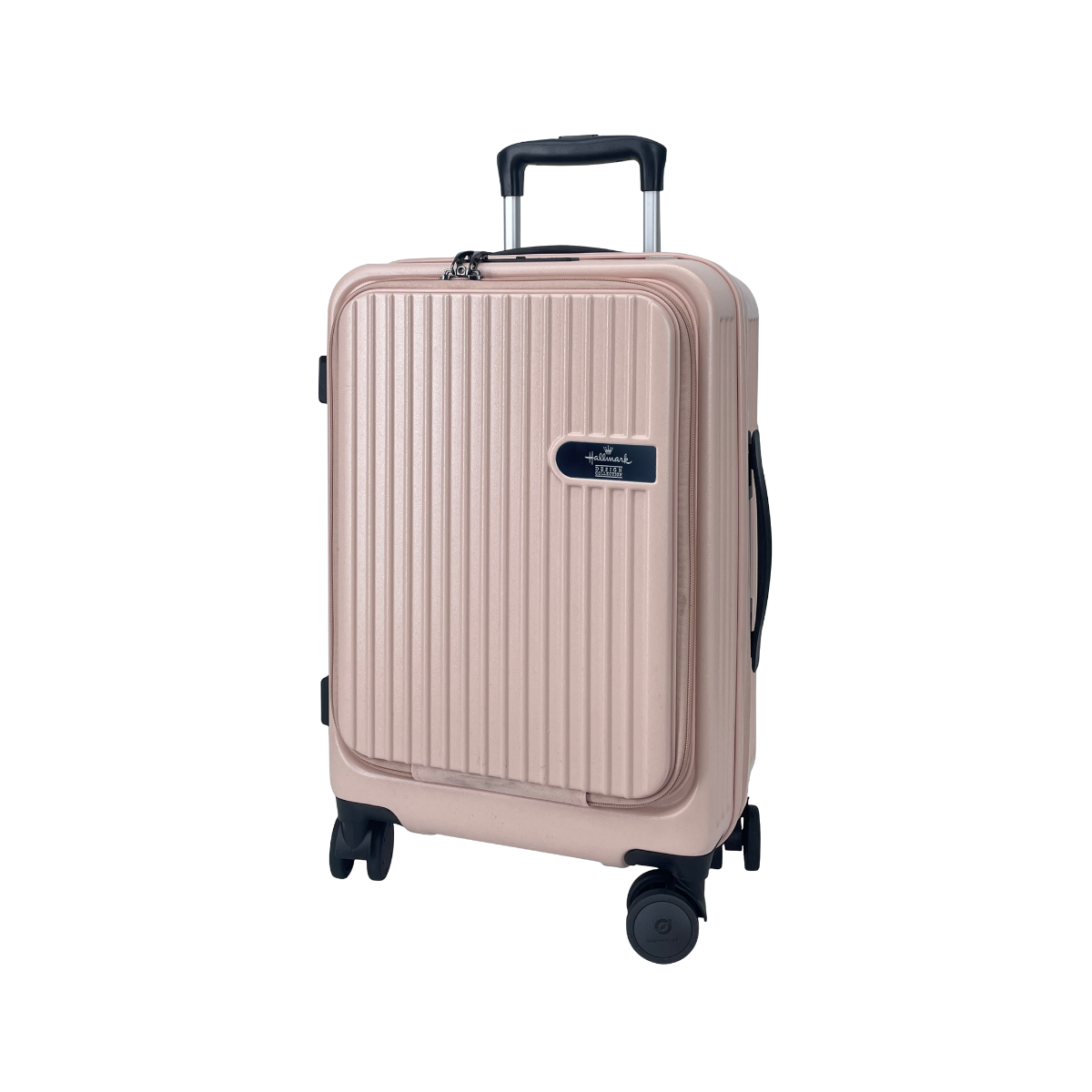 HALLMARK PC Japan Hinomoto wheels Front Opening Luggage with Zipper ...